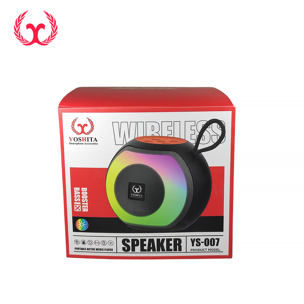 اسپیکر بلوتوثی کروی RGB یوشیتا مدل Yoshita YS-007 - موبایل مرکزی