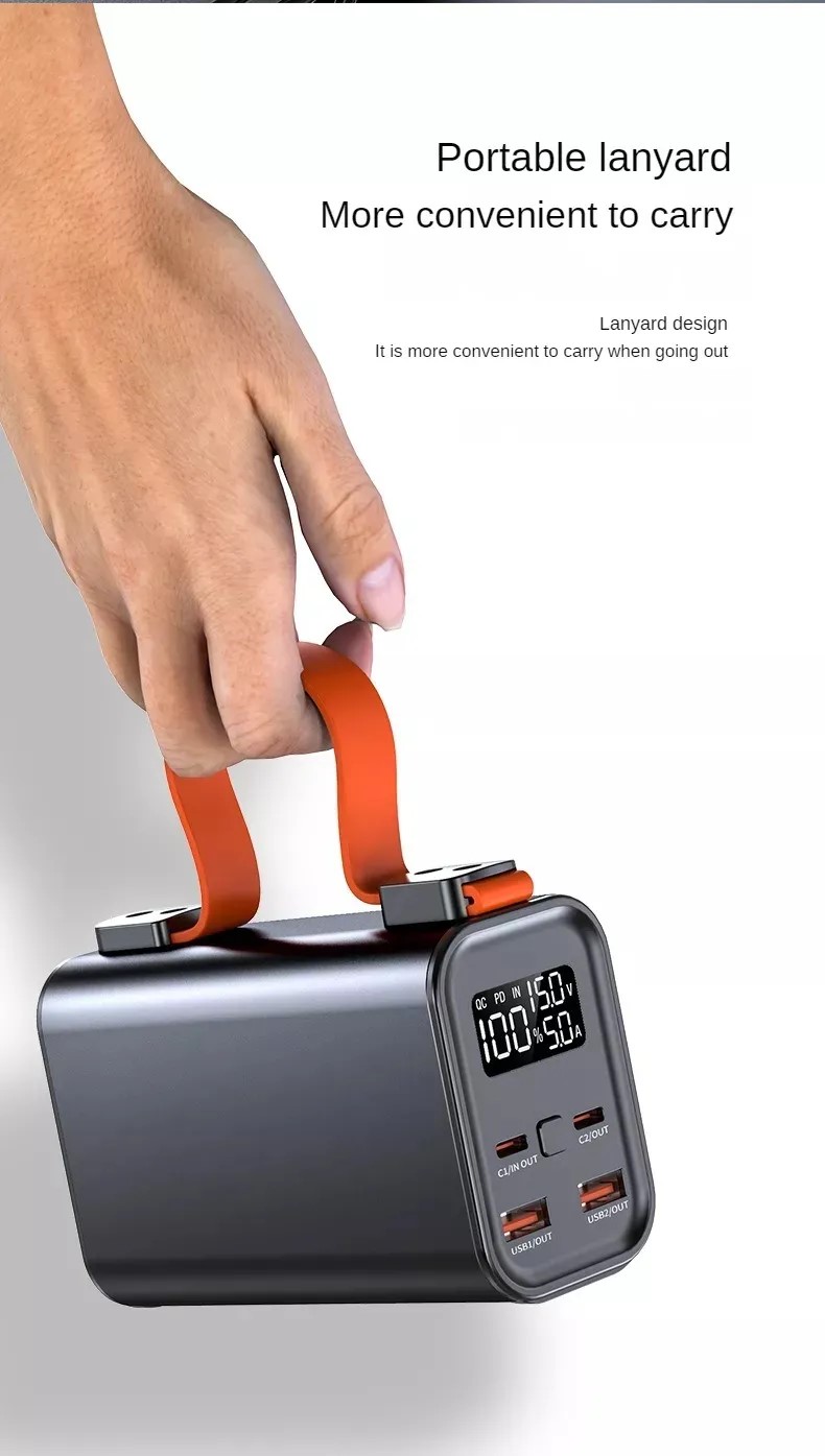 پاوربانک فست شارژ 120وات 60000 کی پی جی KPG KG600 - موبایل مرکزی